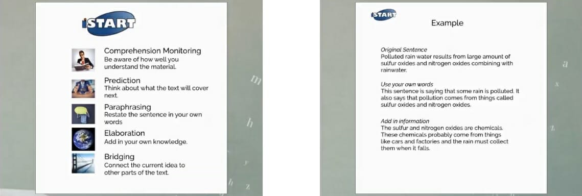 iSTART - Science of Learning and Educational Technology